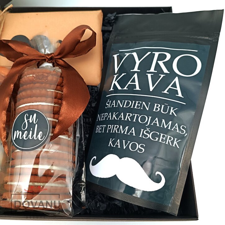 Dovanų rinkinys vyrams "Ūsai"